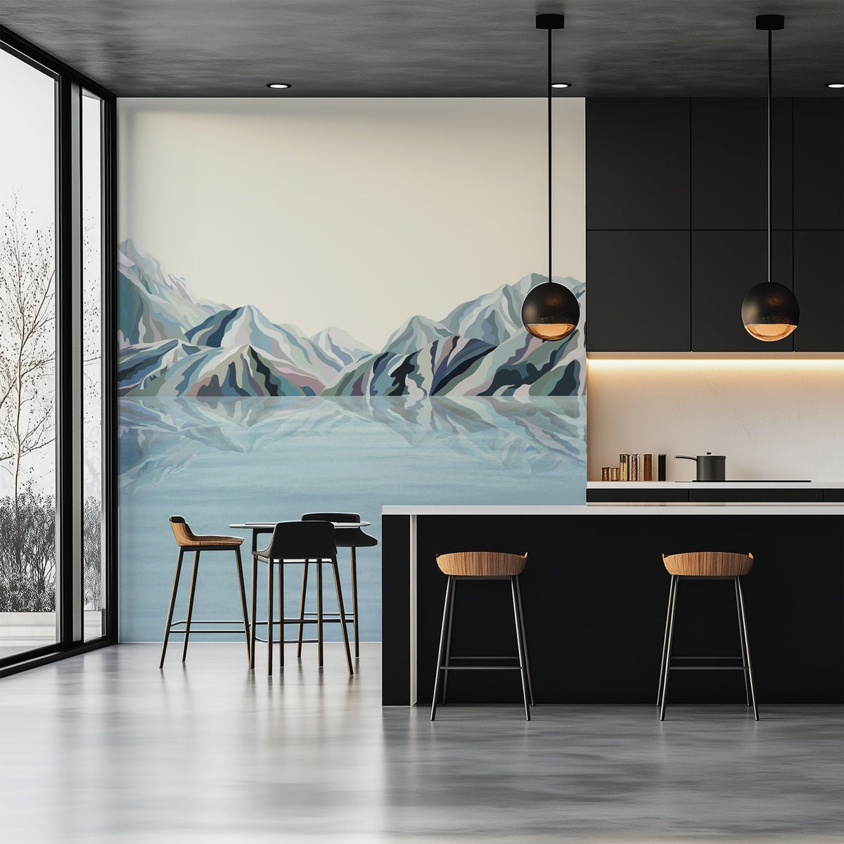 Annecy wallpaper - Designed and manufactured in France