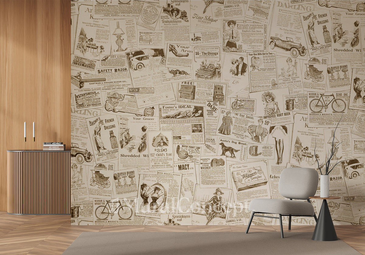 Journal Wallpaper - Muralconcept