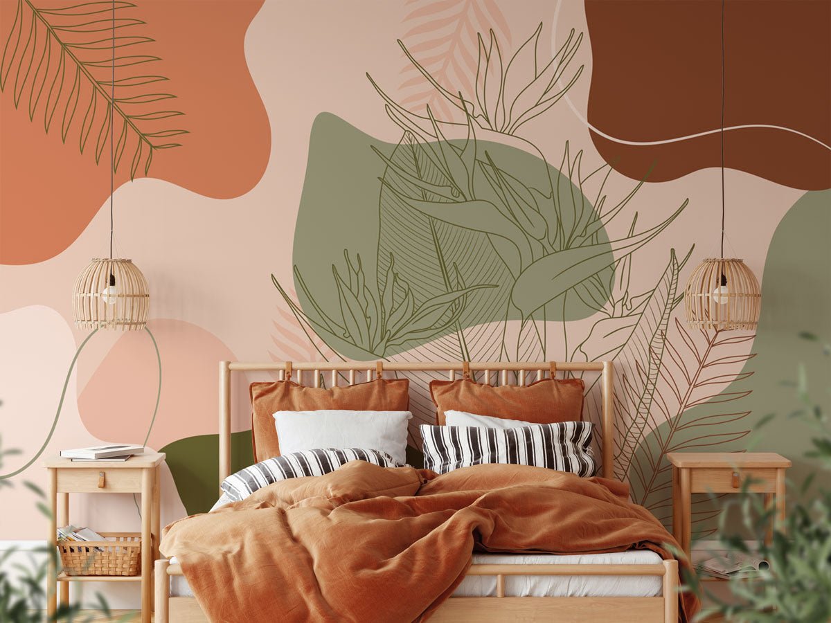 Panoramic wallpaper art paint - Muralconcept